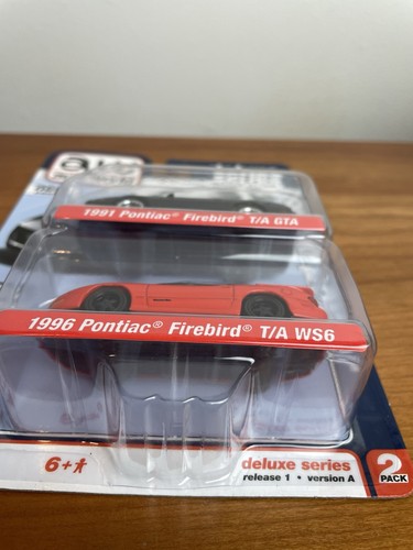 AW Auto World DELUXE SERIES ‘91 FIREBIRD GTA & '96 FIREBIRD WS6 Version ...