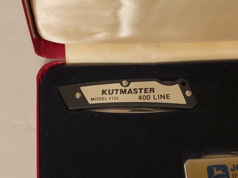 Vintage Kutmaster 400 Salesman Sample Pocket Knives 5 Total Display ...