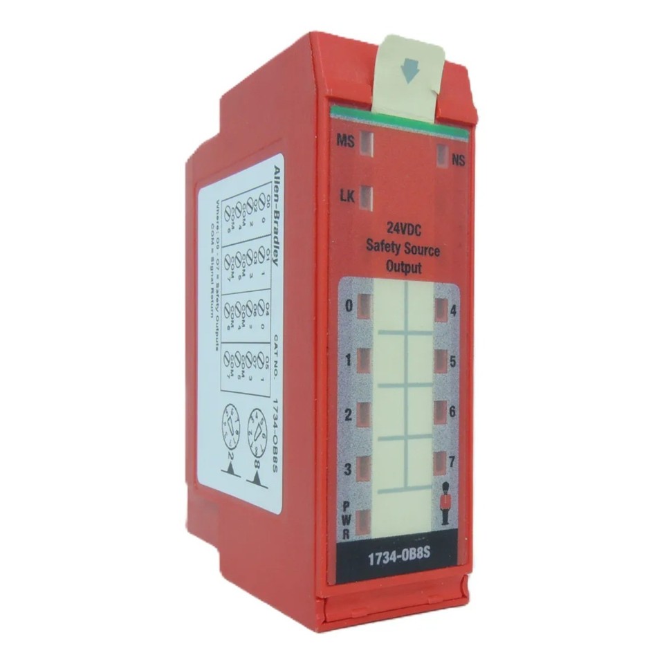 AB 1734-OB8S Safety Sourcing Output Module Factory Sealed 1734OB8S Fast ...