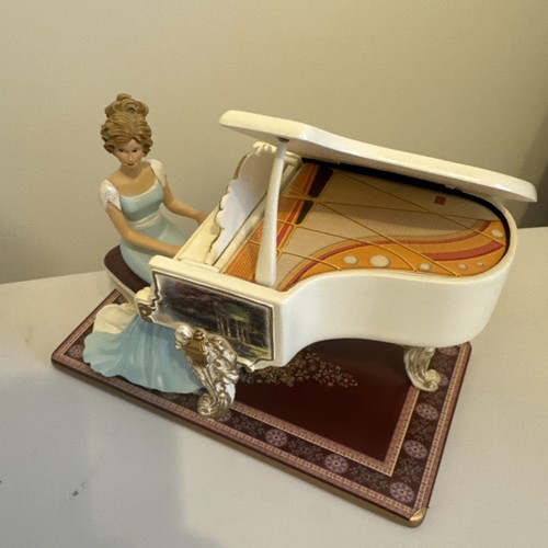 Thomas Kinkade 'A Musical Interlude' Figurine - Hamilton Collection ...