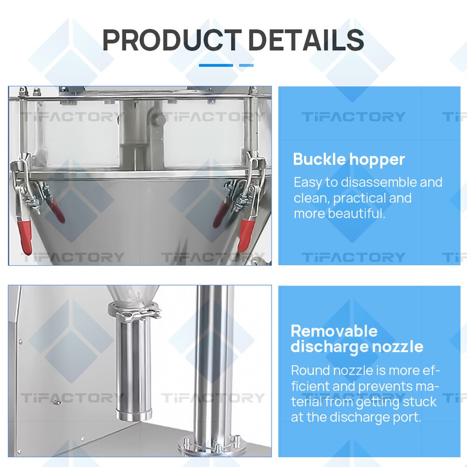 5-1000g Auger Filling Machine Desktop Auger Filler Powder Dispenser ...