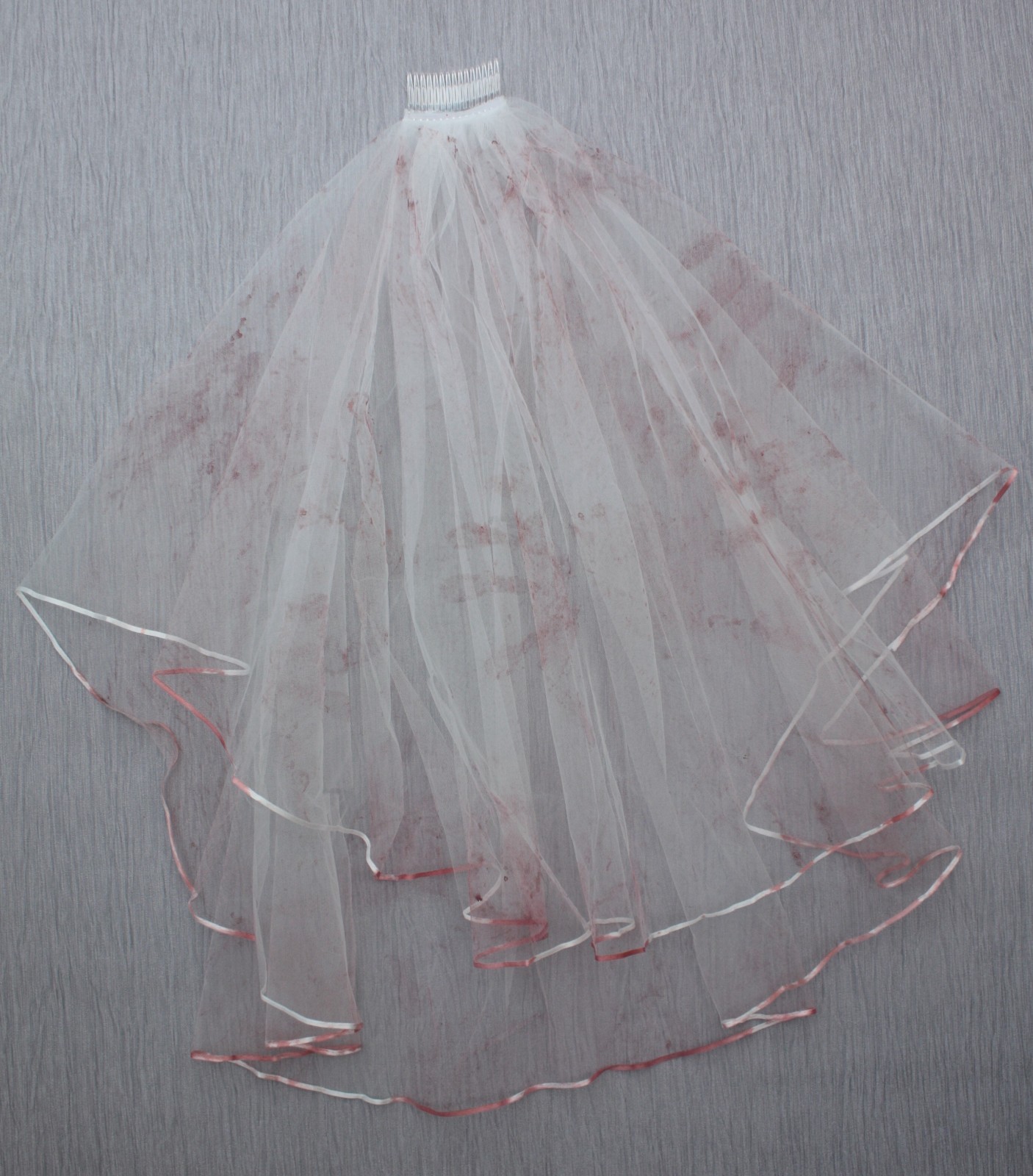 UK Dead Bridal Blood Veil Halloween Fancy Dress Costume Party Horror ...