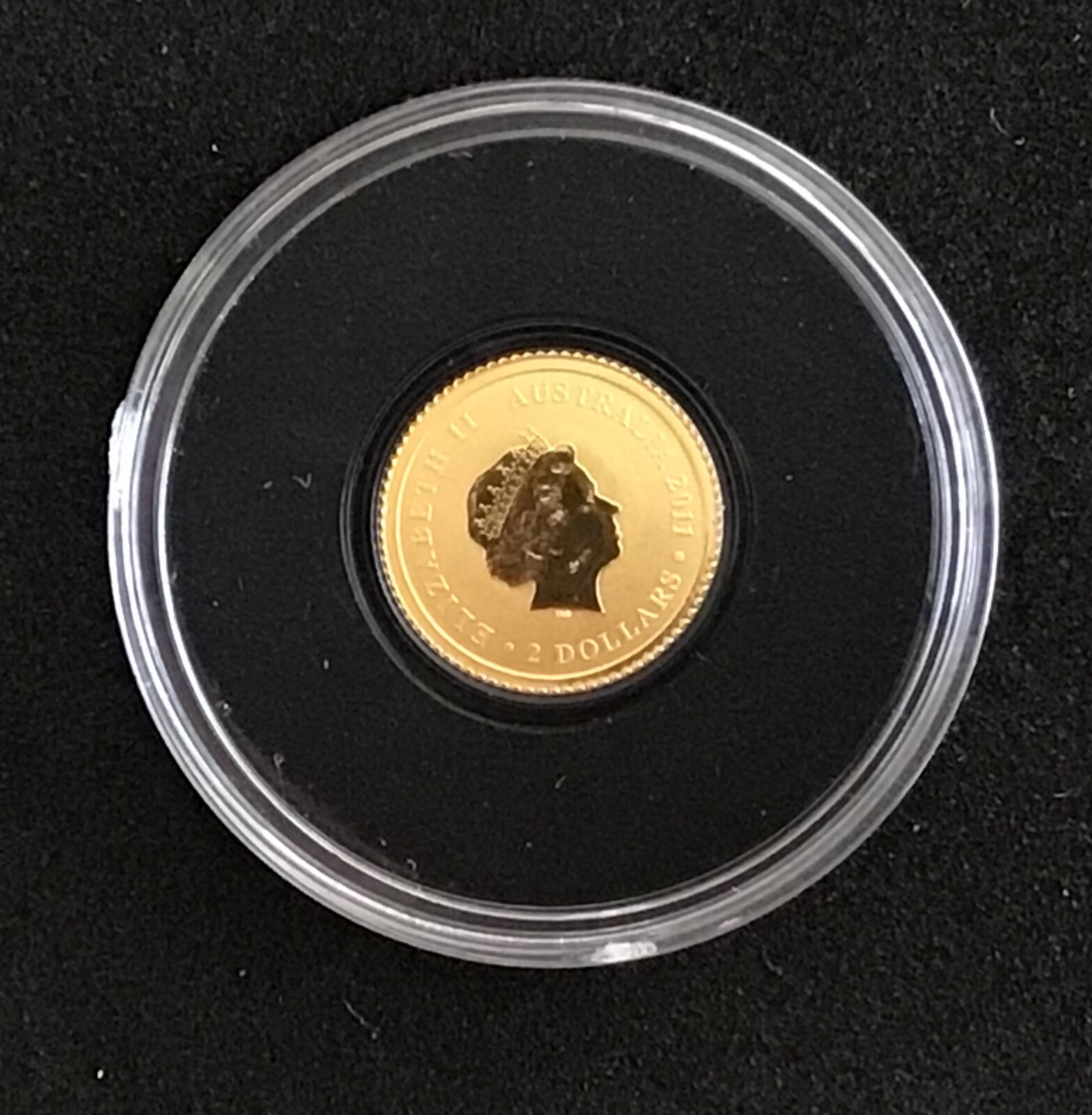 Australian Kangaroo .9999 Gold -The Smallest Gold 0.5g Coin-Macquarie ...