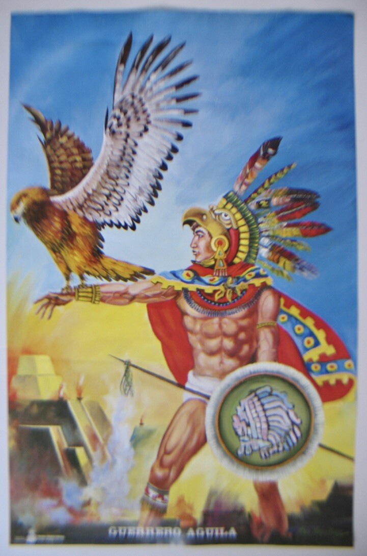 Aztec Eagle Art