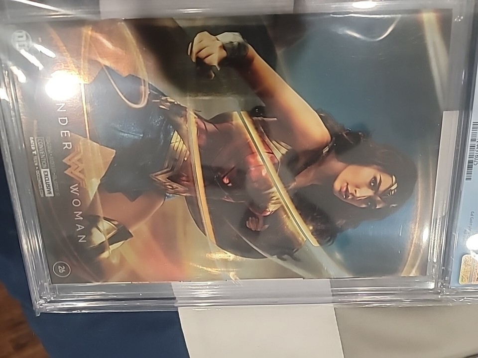 Wonder Woman #26 CGC 9.8 RARE Gal Gadot Photo Convention foil variant ...