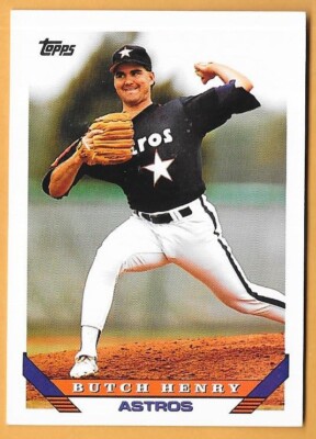 BUTCH HENRY HOUSTON ASTROS #281 - TOPPS NM-MT 1993 | eBay