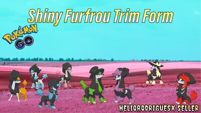 Pokémon Go Trade Shiny Furfrou Trim Form - (Registered/Ultra Friends ...