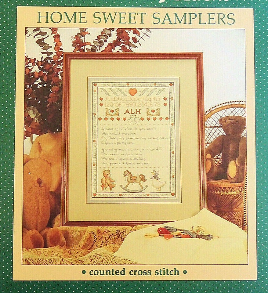 Home Sweet Samplers Alma Lynne Designs #ALX-33 Counted Cross Stitch ...