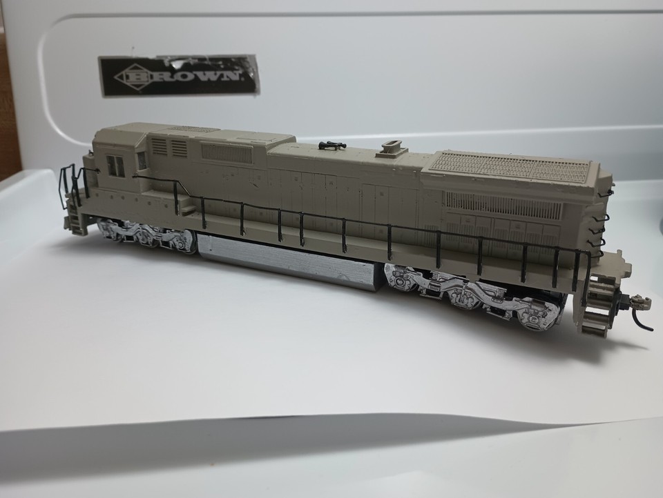 REFURBISHED BACHMANN SPECTRUM HO SCALE DIESEL LOCOMOTIVE GE DASH 8-40C ...
