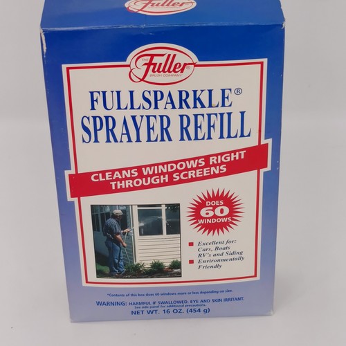 Fuller Full Sparkle Sprayer Refill Window Cleaner 16 0unces Multi Use ...