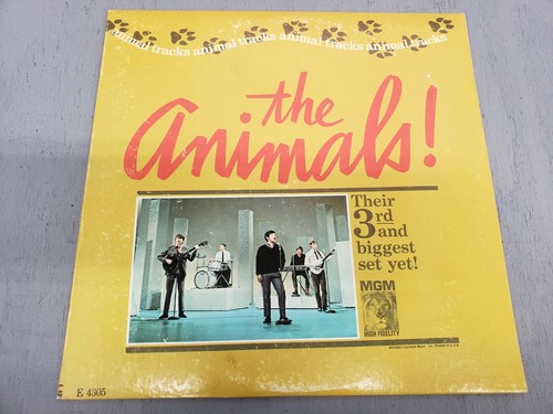 THE ANIMALS Animal Tracks MGM 1965 Mono VG+ Blues Rock VINYL LP Record ...