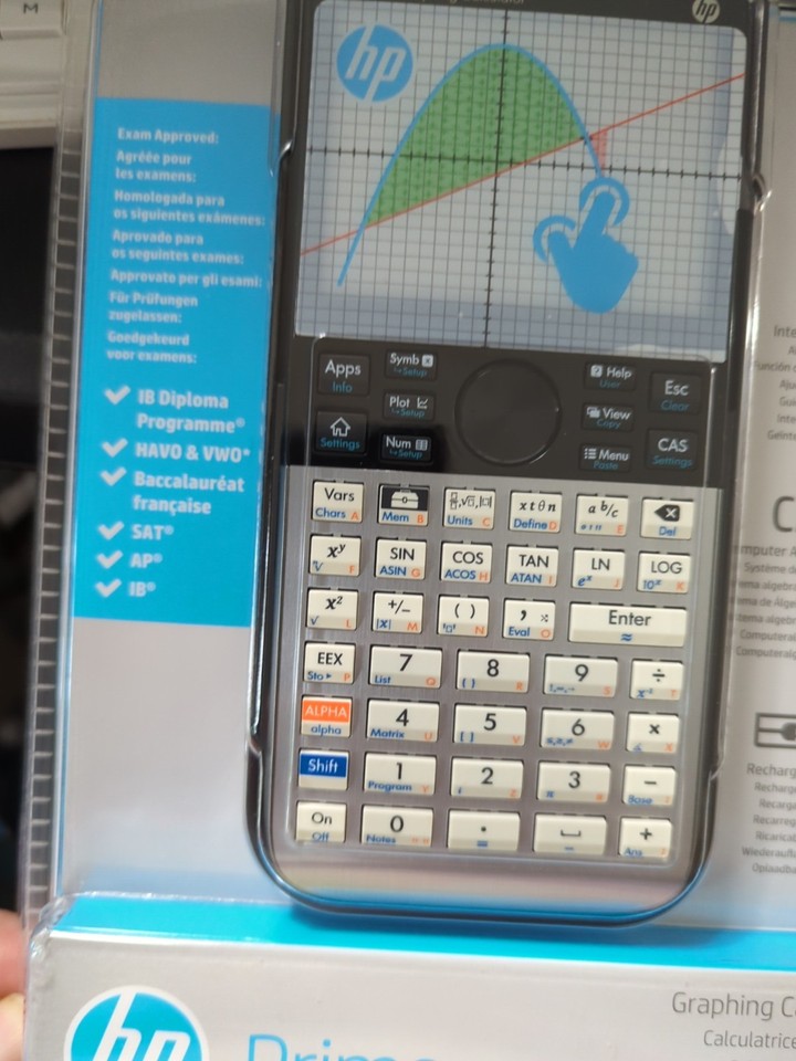HP Prime Handheld Graphing Calculator Cas New Sealed | eBay
