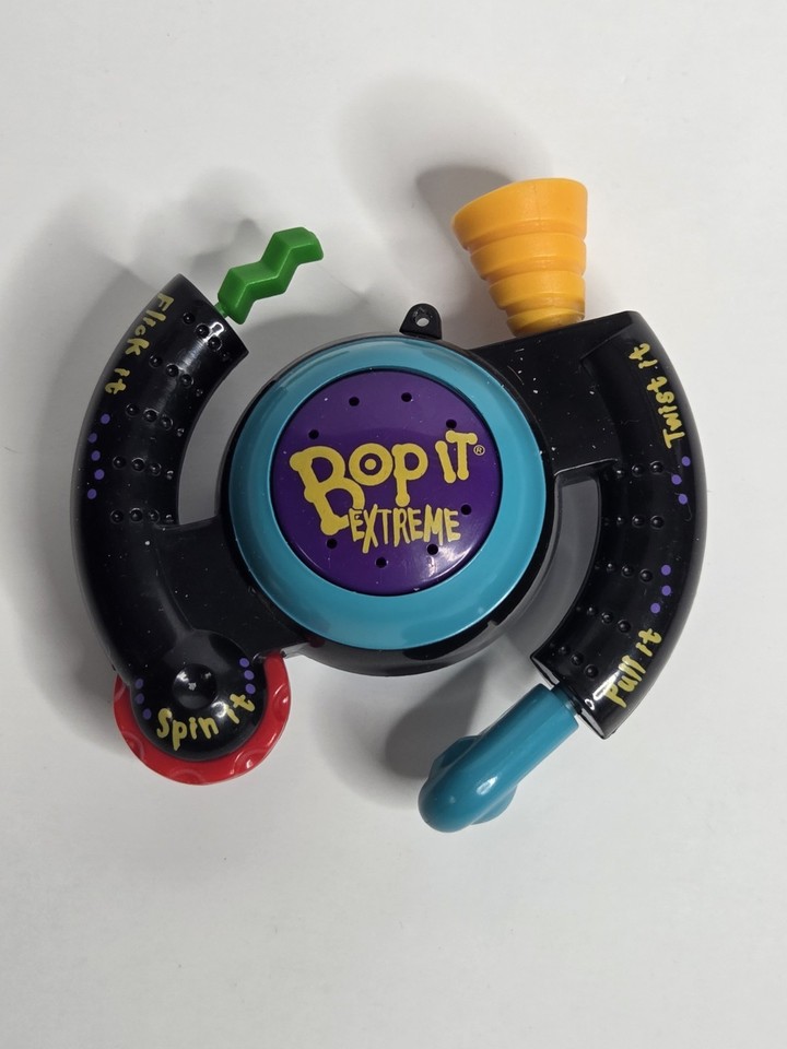 Vintage 2000 Bop It Extreme Mini Keychain Version Hasbro Pocket Fun ...