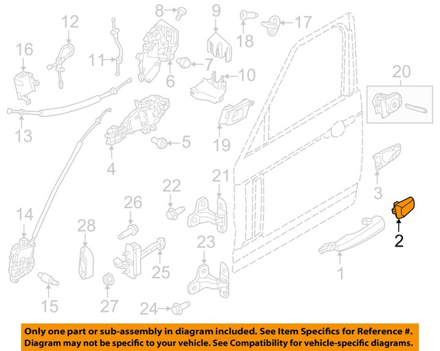 LAND ROVER OEM 14-15 Range Rover Sport Front Door-Cap Left LR048299 | eBay