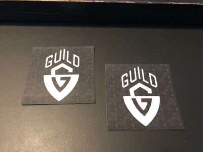 Guild Guitars Players Sticker Decal 2PC SET | eBay