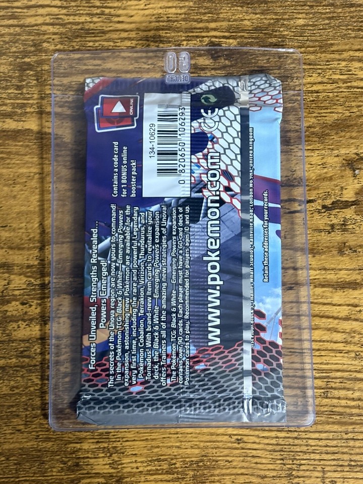 Sealed Pokémon Black & White Emerging Powers Booster Pack - Braviary | eBay