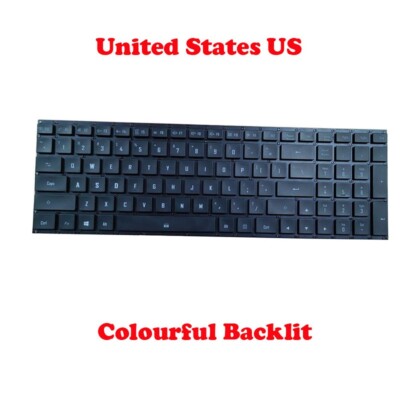 RGB Backlit Keyboard For Gigabyte AERO 17 9th Gen SA WA XA RP77 RP77XA ...