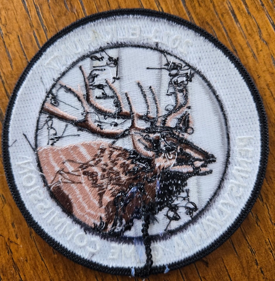 4" 2023 ELK HUNT PATCH PENNSYLVANIA GAME C0MMISSION ELK HUNT SERIES | eBay