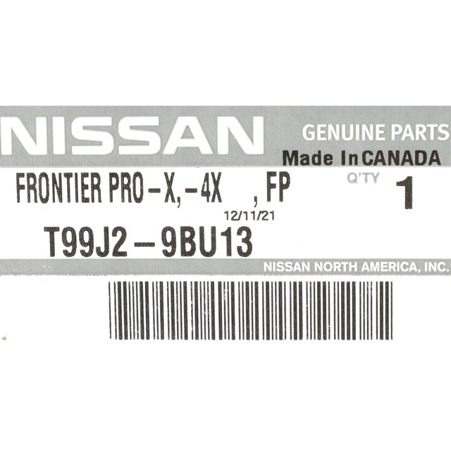 Genuine Nissan OE Accy Splash/Mud Guards T99J2-9BU13 for sale online | eBay