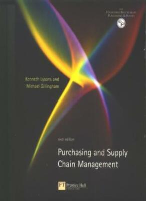 Purchasing and Supply Chain Management-Mr Mike Gillingham, Dr Kenneth ...