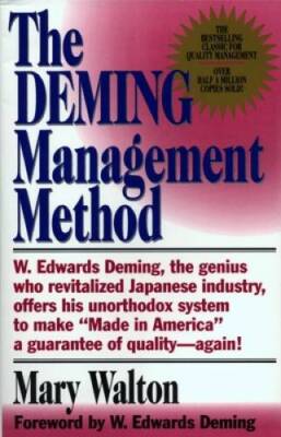 The Deming Management Method - Paperback By Mary Walton - ACCEPTABLE ...