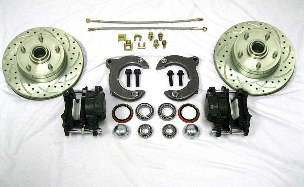MUSTANG II 2 FRONT DISC BRAKE KIT + 11" FORD ROTORS NO SPINDLES + SS ...