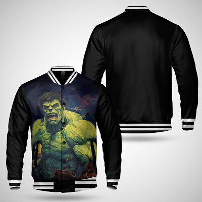 Never Too Old For The Incredible Hulk Superhero Giant Hulk Jacket | eBay