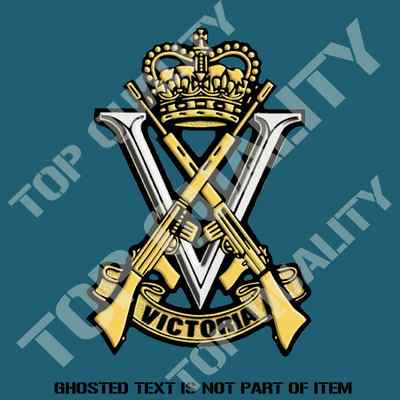 ROYAL VICTORIA REGIMENT Decal Sticker Australiana Military Patriotic ...