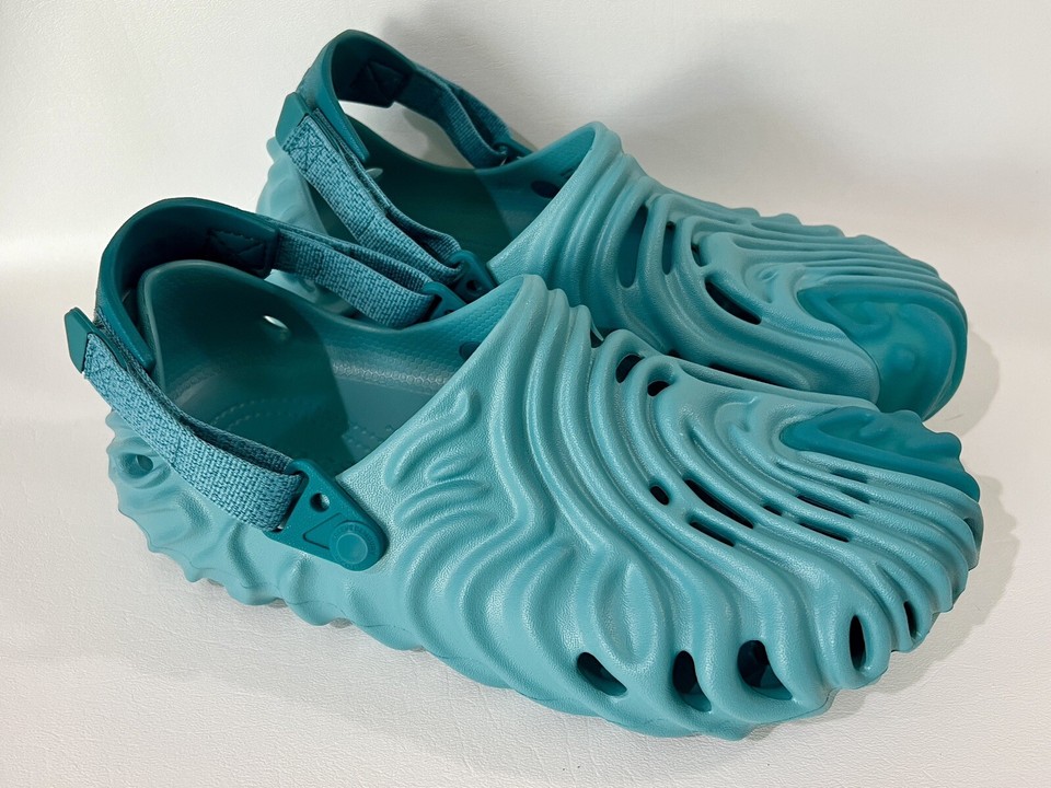 Crocs Pollex Clog Salehe Bembury Tide Blue Turquoise Turq Tonic Size M9 ...