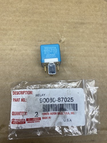 Genuine OEM Toyota 90080-87025 Rear Window Defroster Defogger Relay | eBay