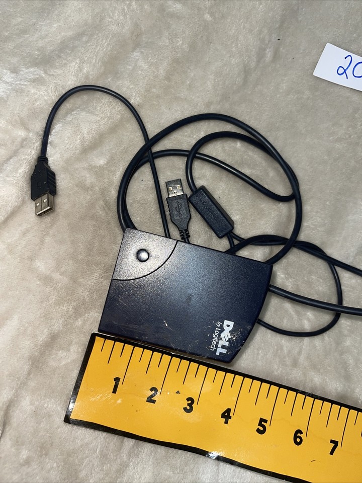 Used Dell Logitech Cordless Mouse and Keyboard Receiver C-BB3 DUAL (20 ...