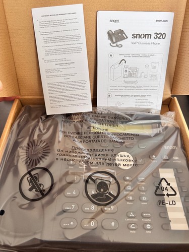 Snom 320 Telefono VoIP Snom Business VoIP - Telefono Snom 320 SIP ...