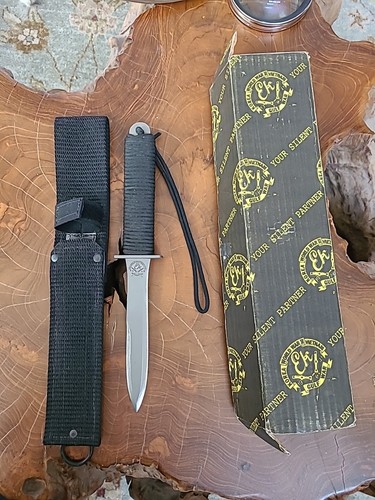 EK Commando Fighting Knife Vintage Effingham IL W Sheath Original Box ...