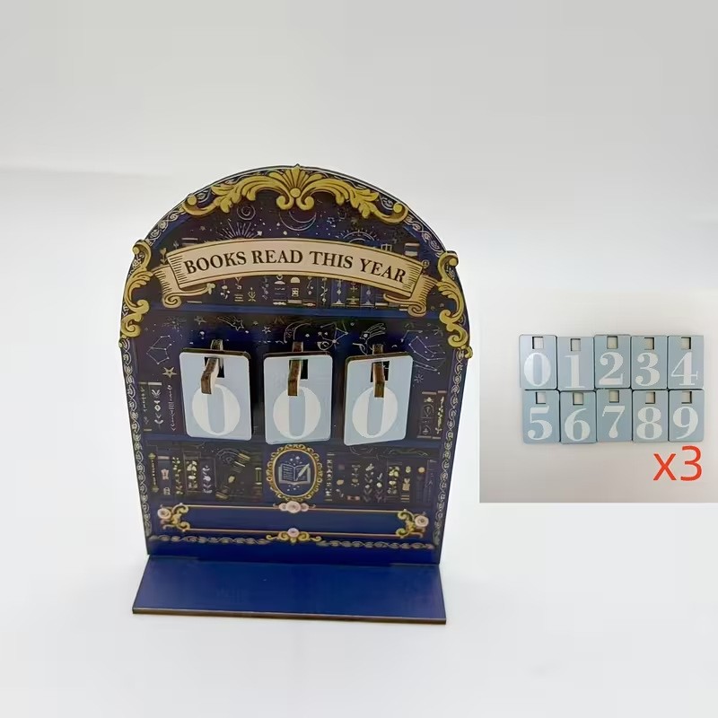 Books Read This Year Counting Ornaments Book Read Tracker Small Book ...