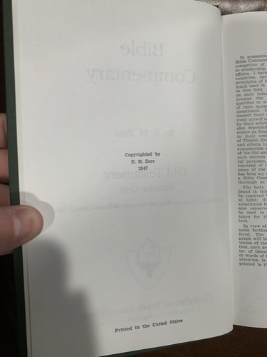 E. M. Zerr’s Complete Bible Commentary Set Church Of Christ | eBay