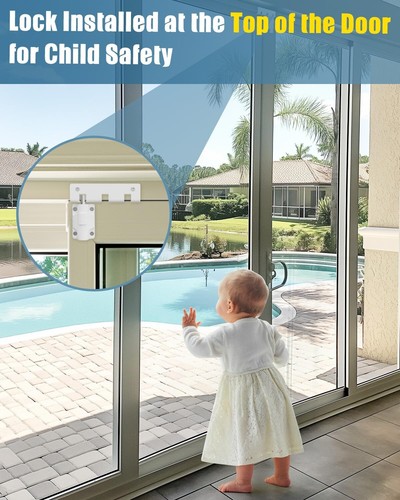 Sliding Door Lock Window Locks for Horizontal Sliding Windows Patio ...