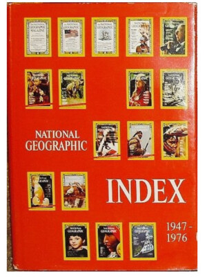 NATIONAL GEOGRAPHIC INDEX 1947-1976 Hardback | eBay
