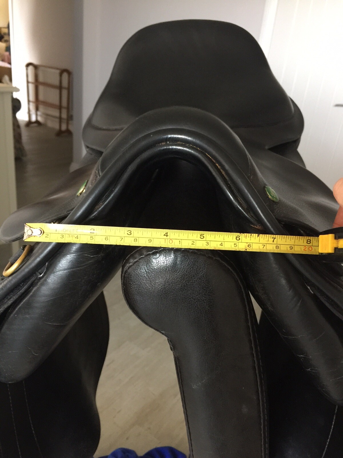 Barry Swain “APG” Saddle SemiFlex Freedom GP 18 Inch Black | eBay UK