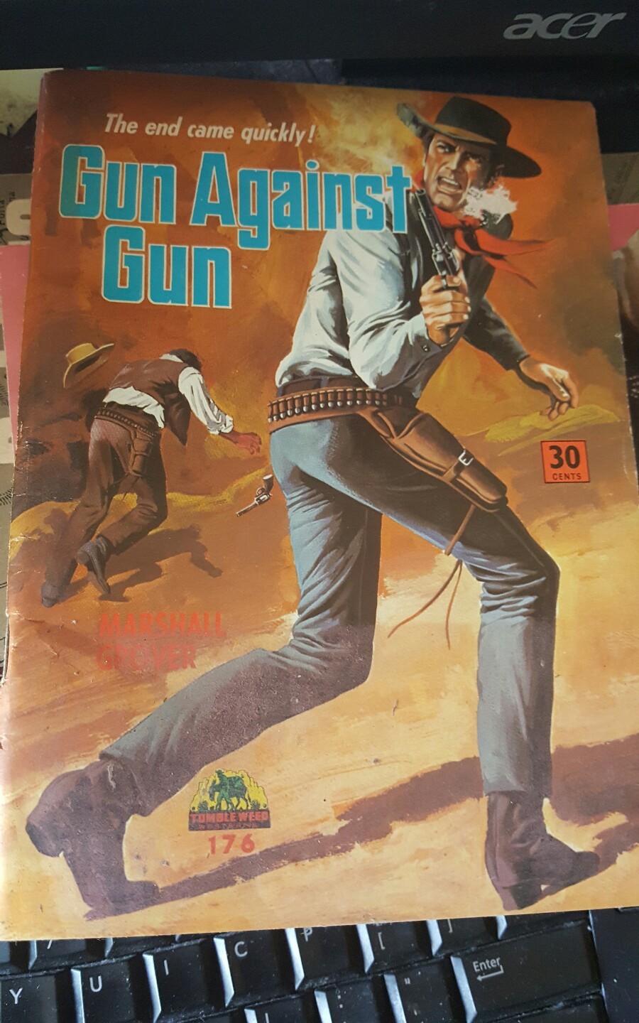 Gun against Gun by Marshall Grover Cleveland Western 176 | eBay