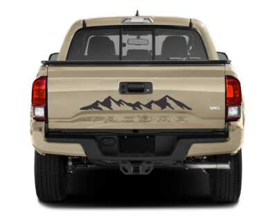 Mountains Range Theme Decal Sticker Fender for Toyota Tacoma Truck and ...