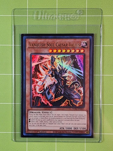 Yugioh! Vanquish Soul Ceasar Valius Wild Survivors WISU-EN018 Ultra ...