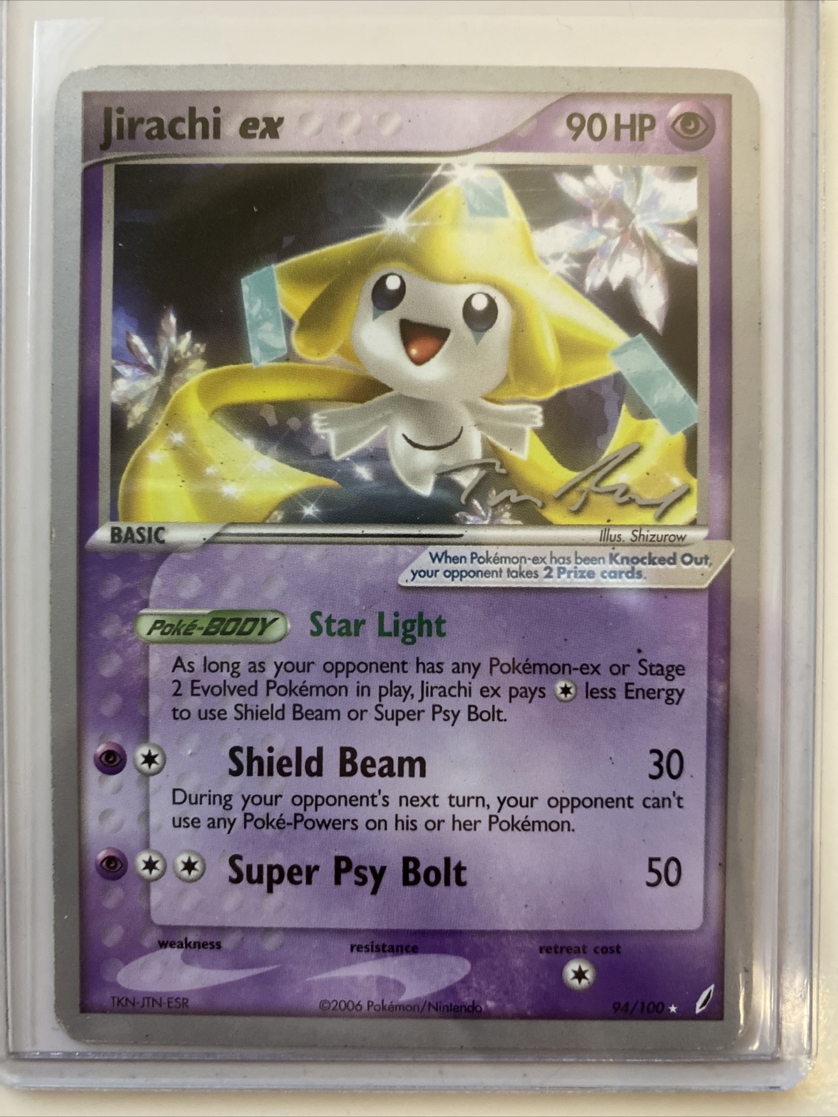 Pokemon Jirachi Ex