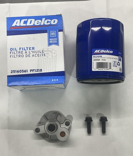 BBC Chevy 396 402 427 454 BBC Oil Filter Adapter With AC Delco Filter