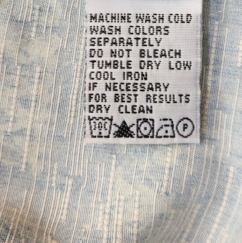 TOMMY BAHAMA SS Silk SHIRT, Men's XL, Blue Yellow Green Palms, Music ...