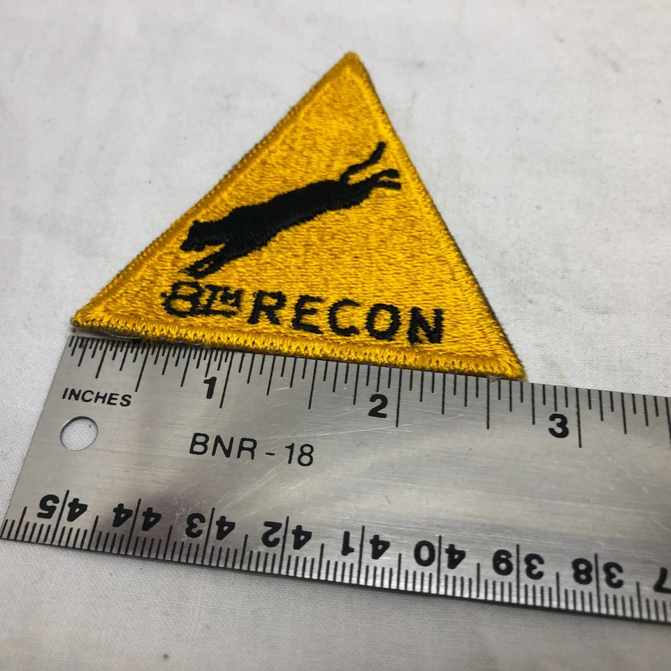 Military Patch US Cavalry 8th Recon Company Tall Triangle Variant R2D ...