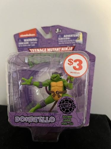 TEENAGE MUTANT NINJA TURTLES NICKELODEON DONATELLO KEY CHAIN 2014 NEW ...