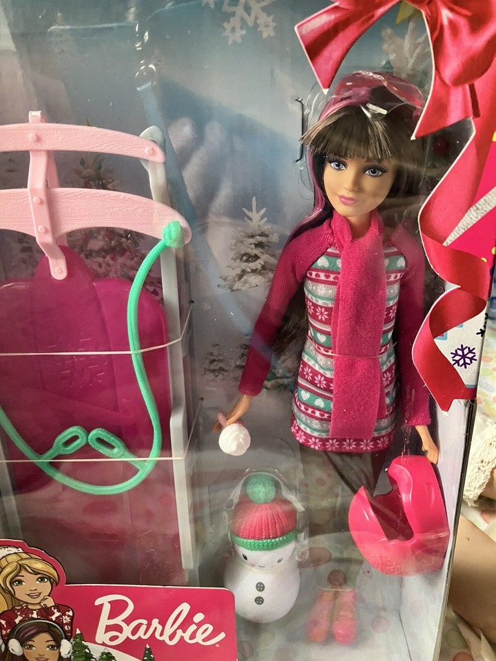 Barbie Sled And Winter Outfit | eBay