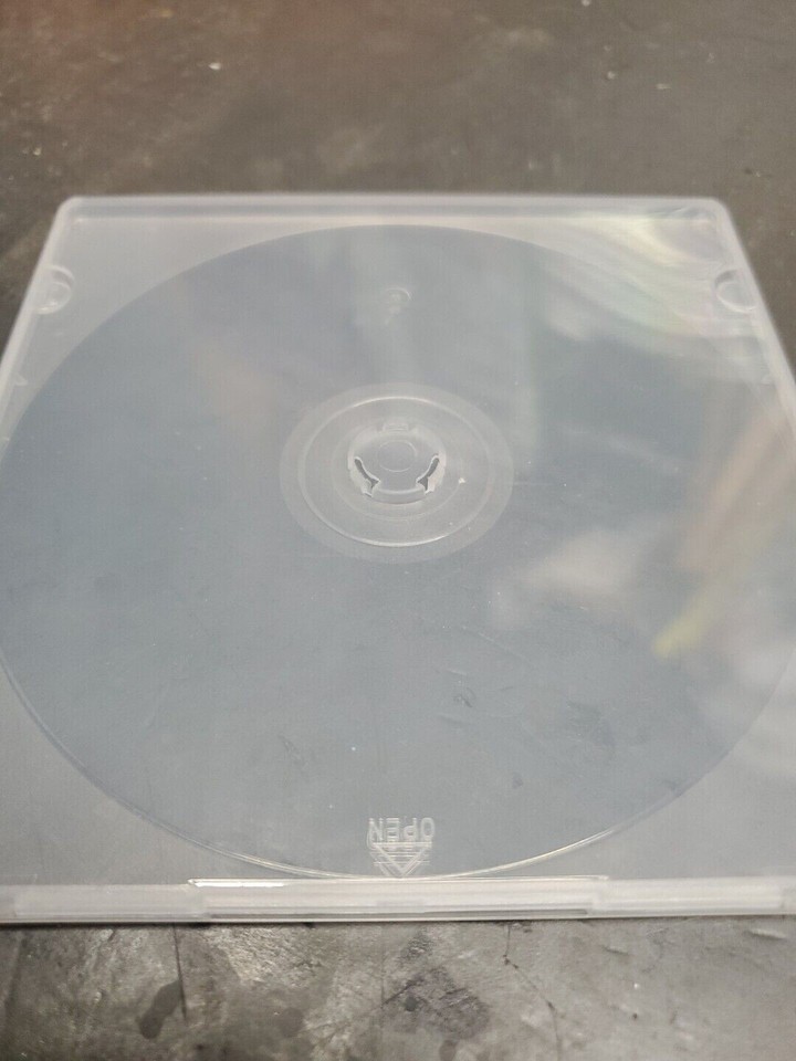 200 NEW 5MM SLIM POLY CD/DVD CASES, NO SLEEVE, CLEAR, PP-S5.2-C-NS ...