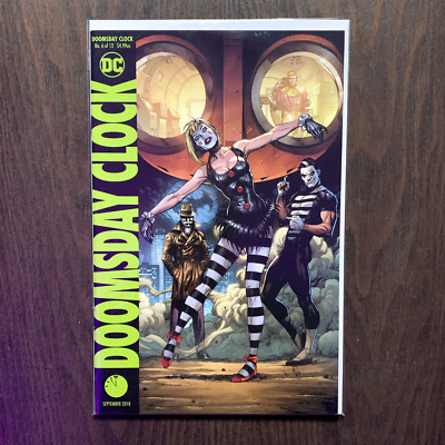 Doomsday Clock #6B: DC Comics (2018) VF - Watchmen, Rorschach, Mime ...