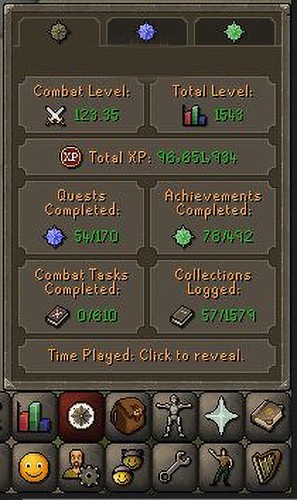 OSRS Runescape Max Main Level Account | 99/99/99 Melee | 91 Range | CB ...